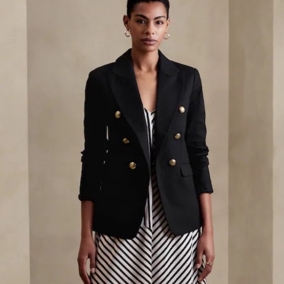 Banana Republic Factory | Jackets & Coats | Br Factory Icon Blazer ...
